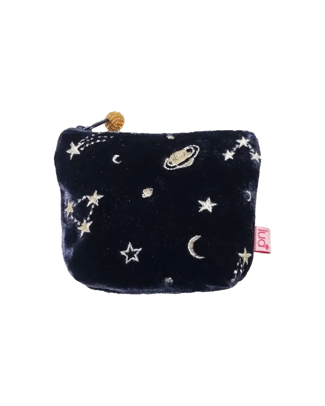 Lua Gifts Moon and Stars Mini Purse - Navy