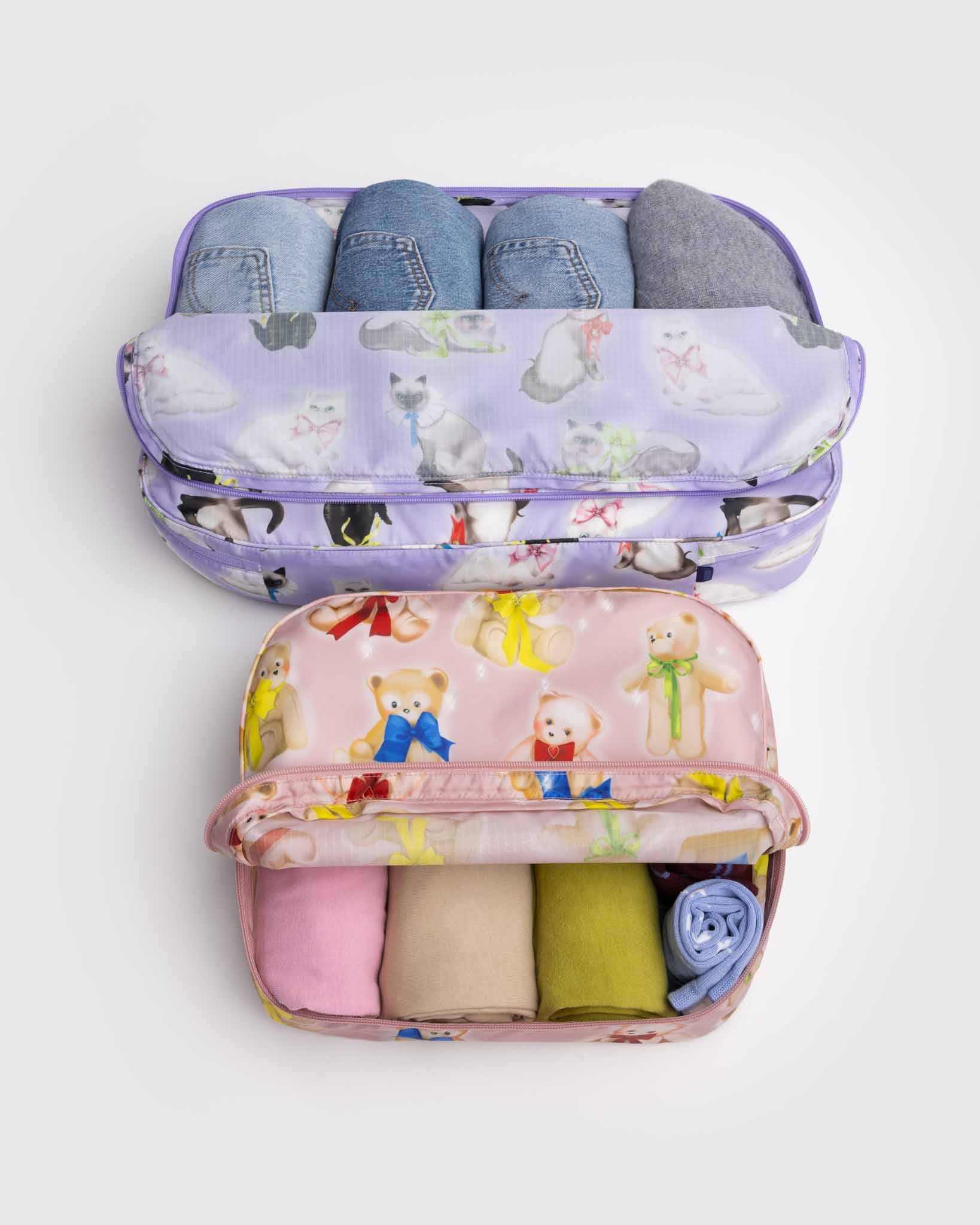 Fancy Animals Large Packing Cube Set