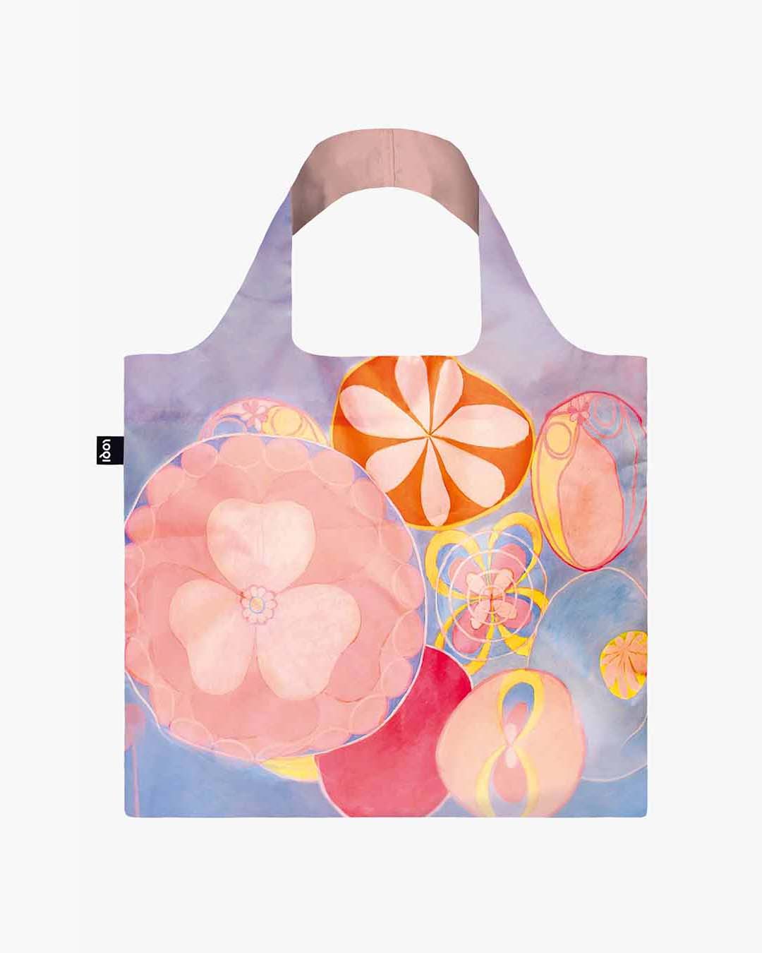 LOQI Childhood by Hilma af Klint Recycled Reusable Bag